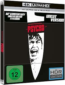 Psycho Limited Steelbook: Amazon.co.uk: Anthony Perkins, Janet Leigh, Vera Miles, John Gavin ...