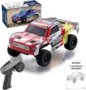 Amazon.co.jp: BEEZRC FMS 1/24 FSC Chaser RCトラック 4WDショートコーストラック RTR 高速オフ ...