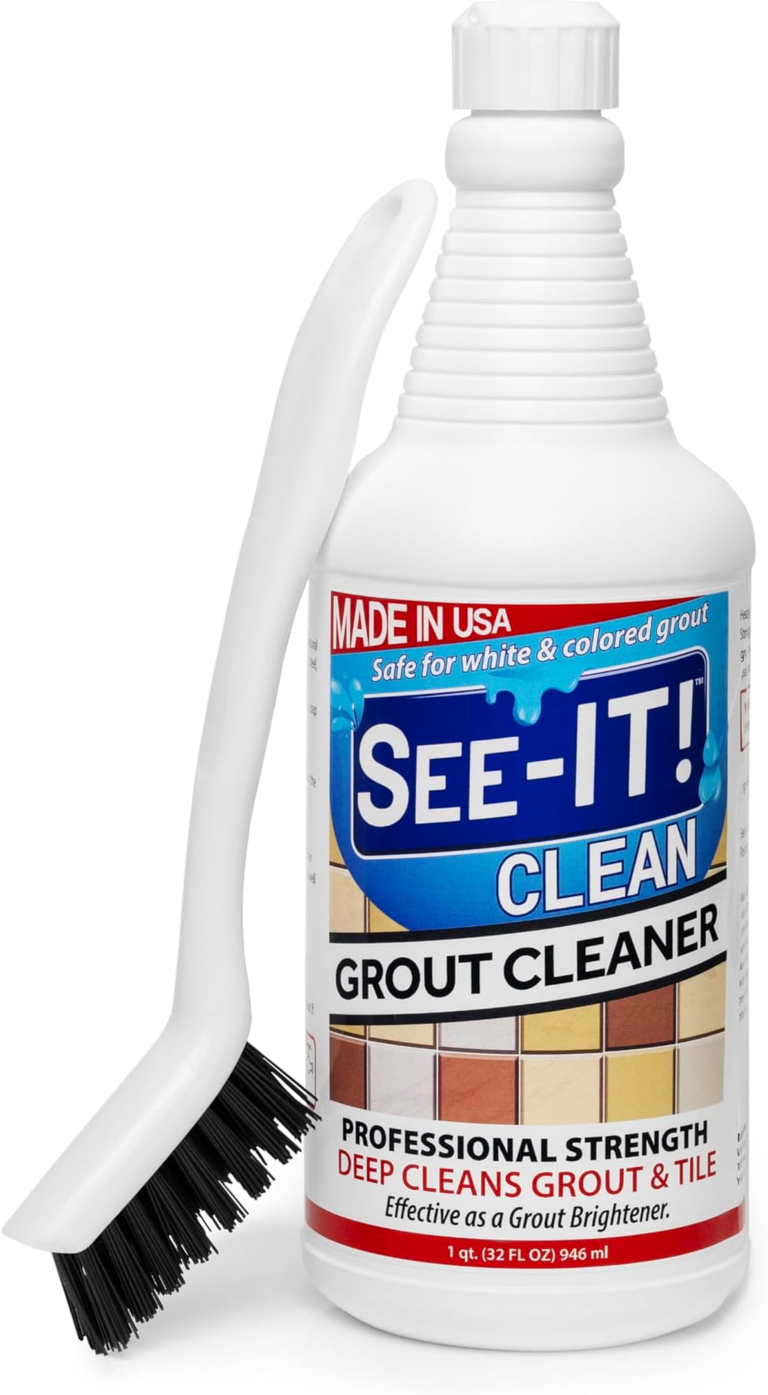 Amazon.com: Aqua Mix 24-Ounce Grout Deep Clean Spray Bottle : Tools ...