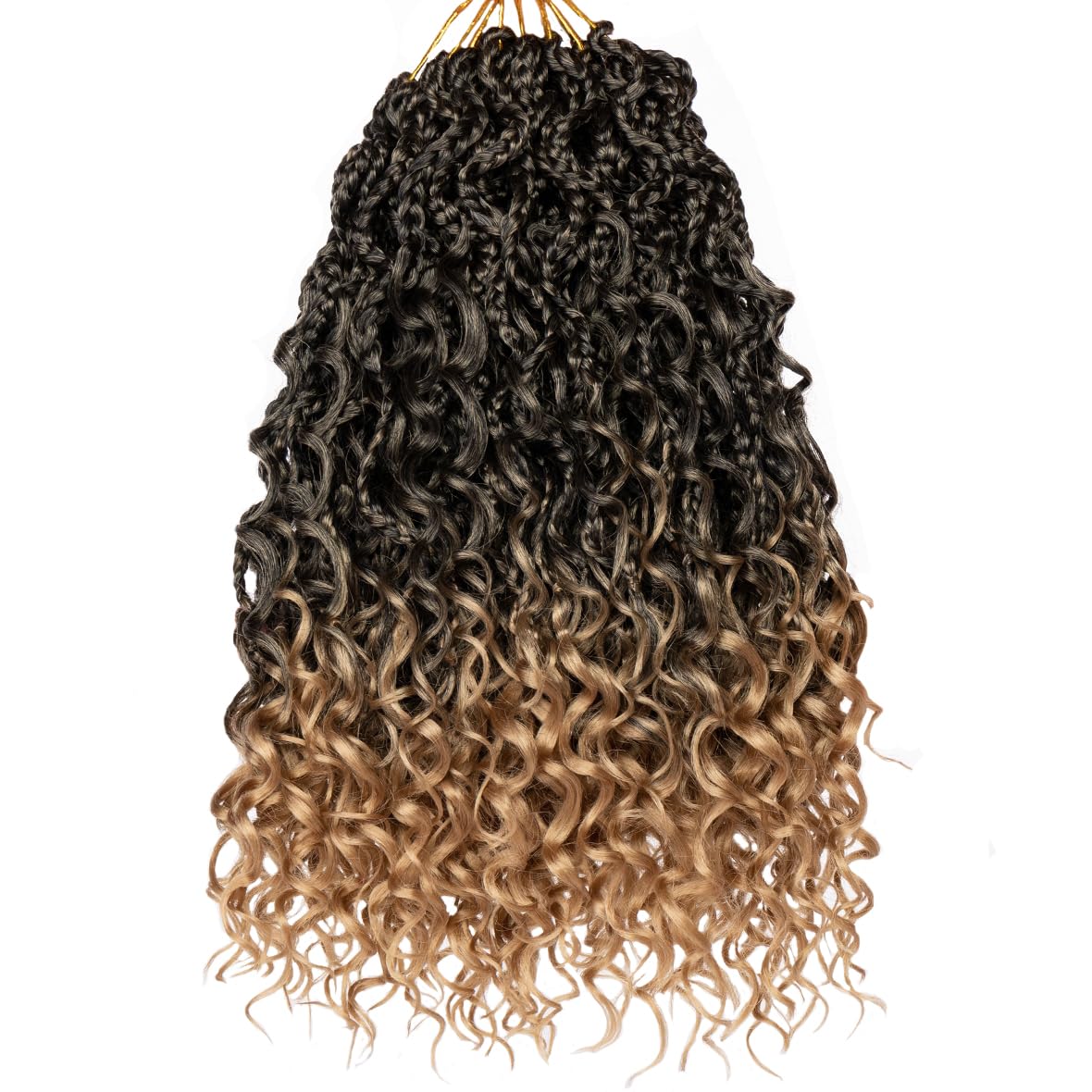 Amazon.com : Beverlee Boho Box Braids 8 Packs Goddess Box Braids 12 ...