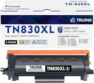 Amazon.com: TN830XL Toner Cartridge Replacement for Brother TN830XL TN-830XL High Yield Toner ...