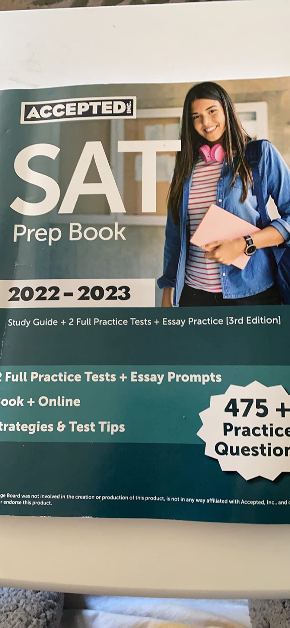 SAT Prep Book 2022-2023: Study Guide + 2 Full Practice Tests + Essay ...