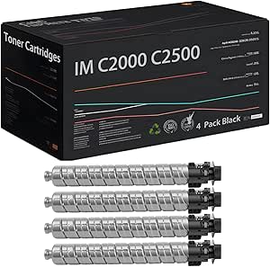Amazon.com: Wondrx High Yield IM C2500 842307 842308 842309 842310 Toner Cartridges, Compatible ...
