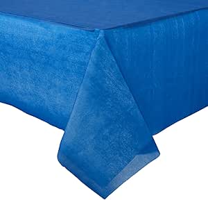 Amazon.com: Juvale Royal Blue Plastic Tablecloth - 3-Pack 54 x 108-Inch ...