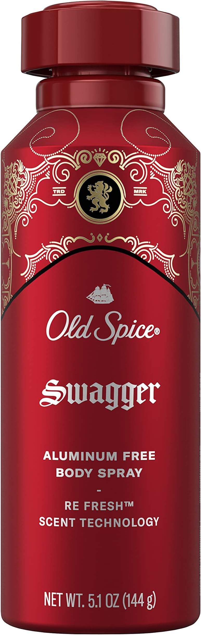 Amazon.com : Old Spice Deodorant Body Spray, Original Scent, 5.1 oz ...