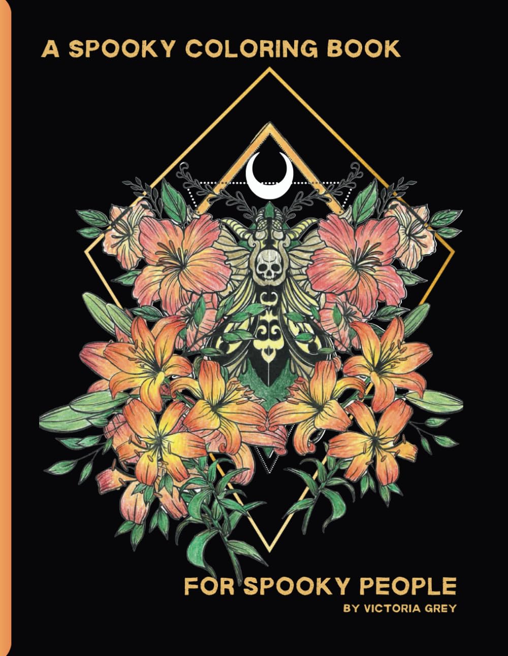 Amazon.com: The Spooky Coloring Book: An Adult Witchy Coloring Book ...