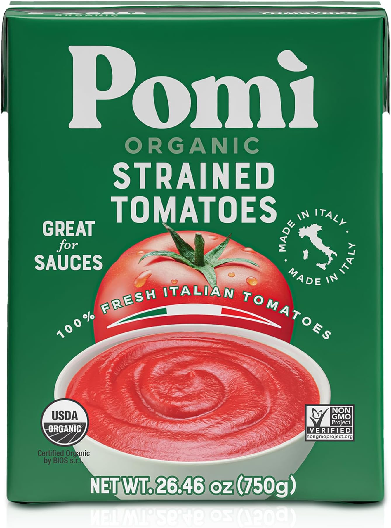 Amazon.com : Bionaturae Organic Strained Tomatoes - 24 fl oz : Grocery ...