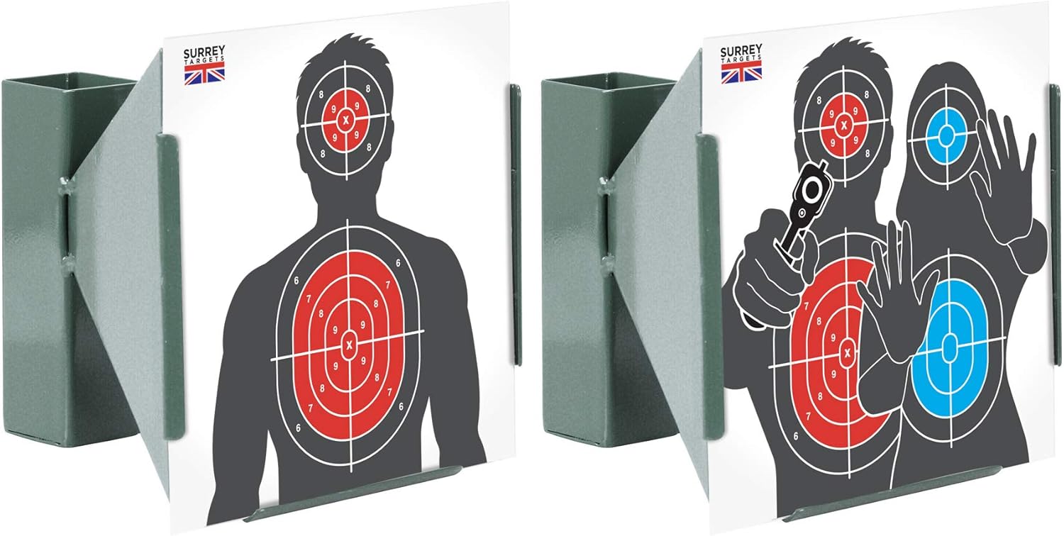 TORSO & GUNMAN HOSTAGE 17cm Air Rifle Pistol Gun BB Airsoft Shooting ...