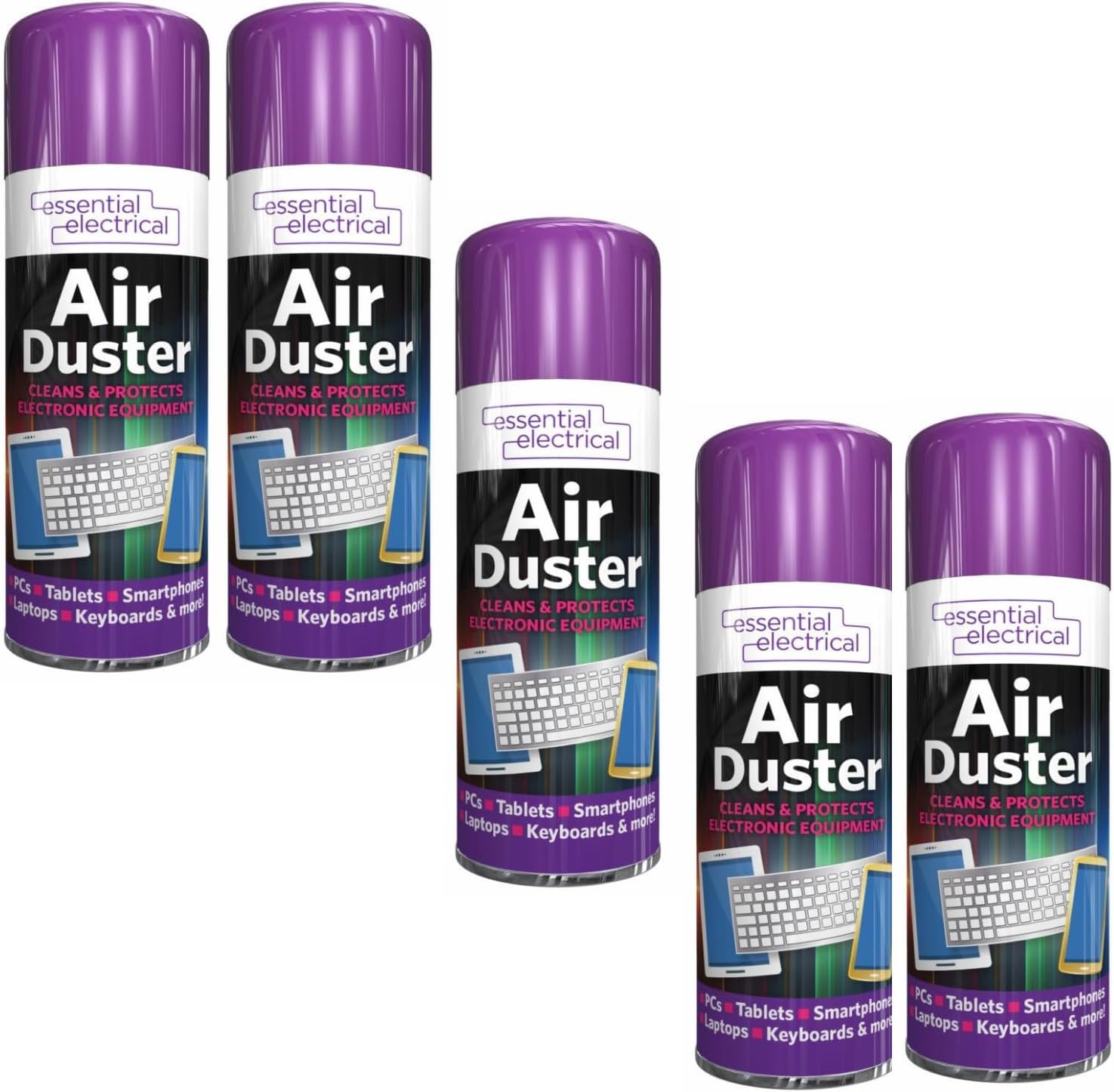 Javco Compressed Air Duster Spray – 200ml Aerosol Can Cleaner ...