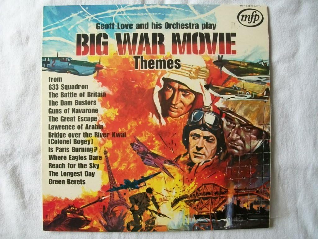 Big War Movie Themes by Geoff Love & His Orchestra: Amazon.co.uk: CDs ...