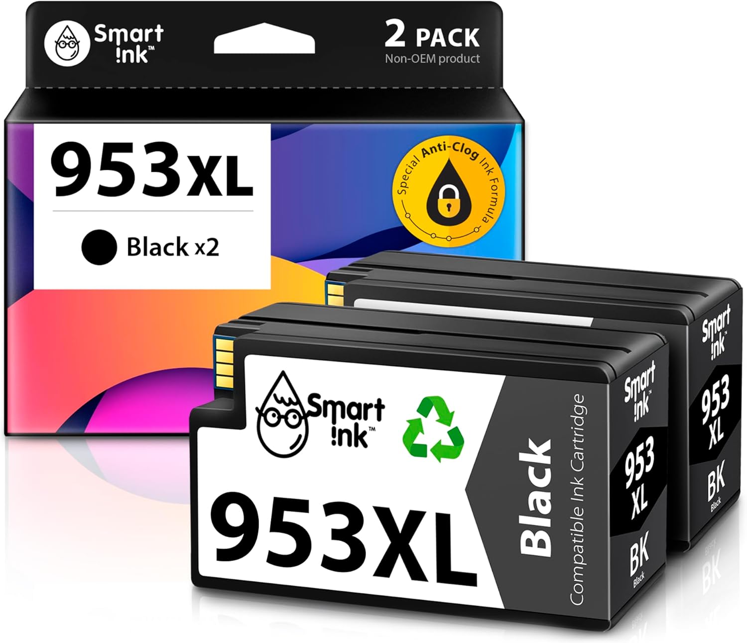 Smart Ink Compatible Ink Cartridge Replacement for HP 953XL 953 XL 2 ...