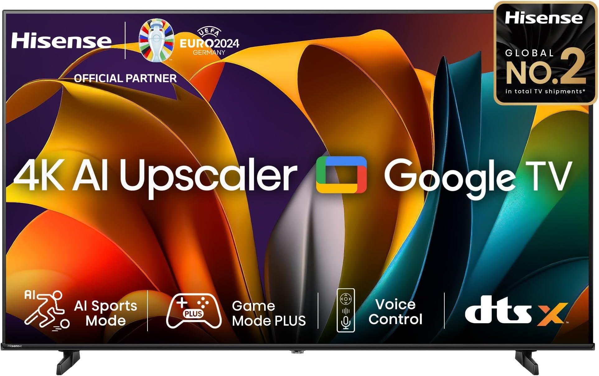 TCL 164 cm (65 inches) Bezel-Less Series 4K Ultra HD Smart LED Google ...