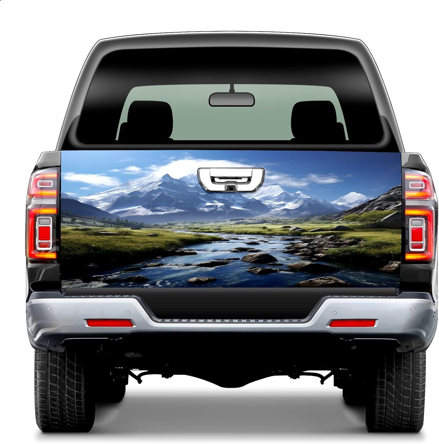 Amazon.com - Truck Tailgate Graphics Wraps Decals 66″ x 26″ Mountain ...