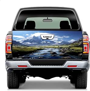 Amazon.com - Truck Tailgate Graphics Wraps Decals 66″ x 26″ Mountain ...