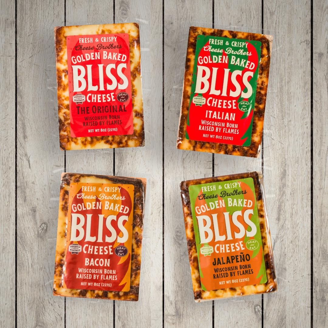 Amazon.com: Cheese Bros. Baked Bliss Cheese Variety Pack | Made in ...