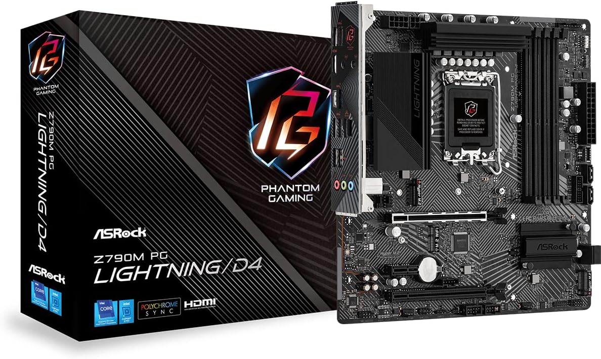 Amazon.com: AsRock MB ASROCK | Z790M PG Lightning/D4 Motherboard ...