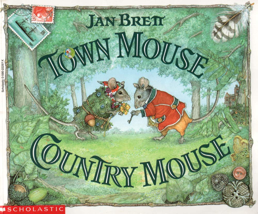 Town Mouse, Country Mouse: Amazon.co.uk: jan-brett: 9780590222976: Books