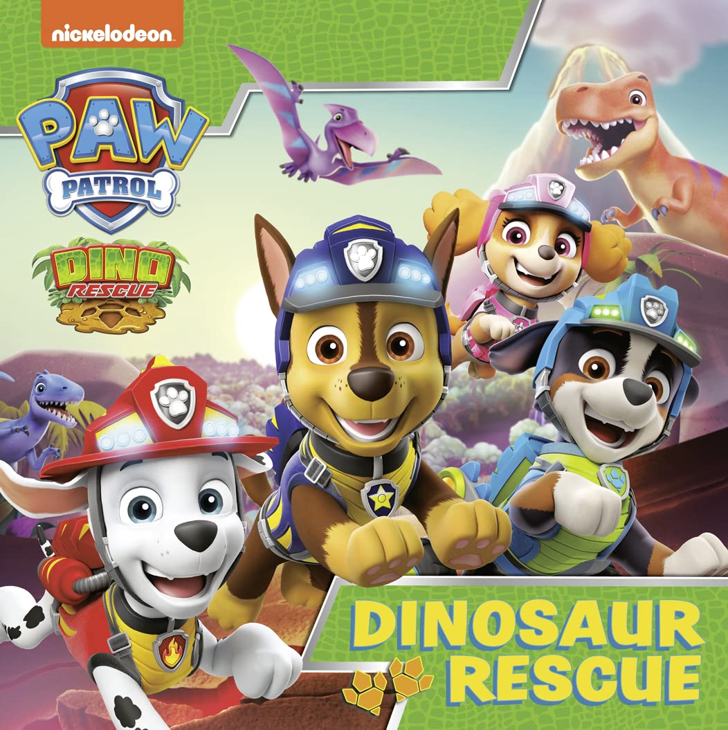 Paw Patrol Picture Book – Dinosaur Rescue: A Nickelodeon Series: Paw ...