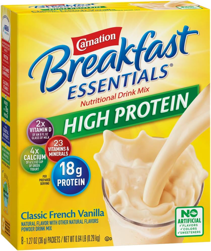 Amazon.com: Carnation Breakfast Essentials High Protein Oral Supplement ...
