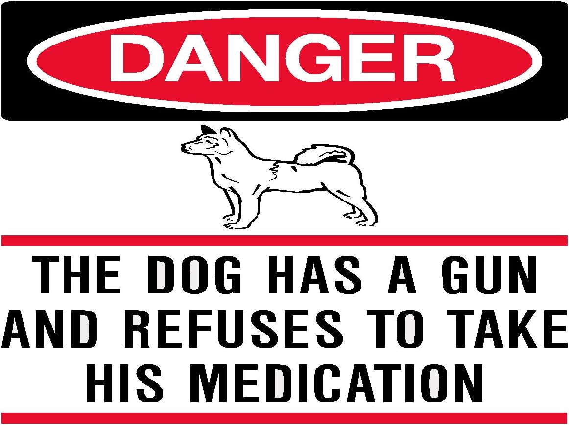 1 | Danger Dog has a Gun and refuses to take his Medication, Beware of ...