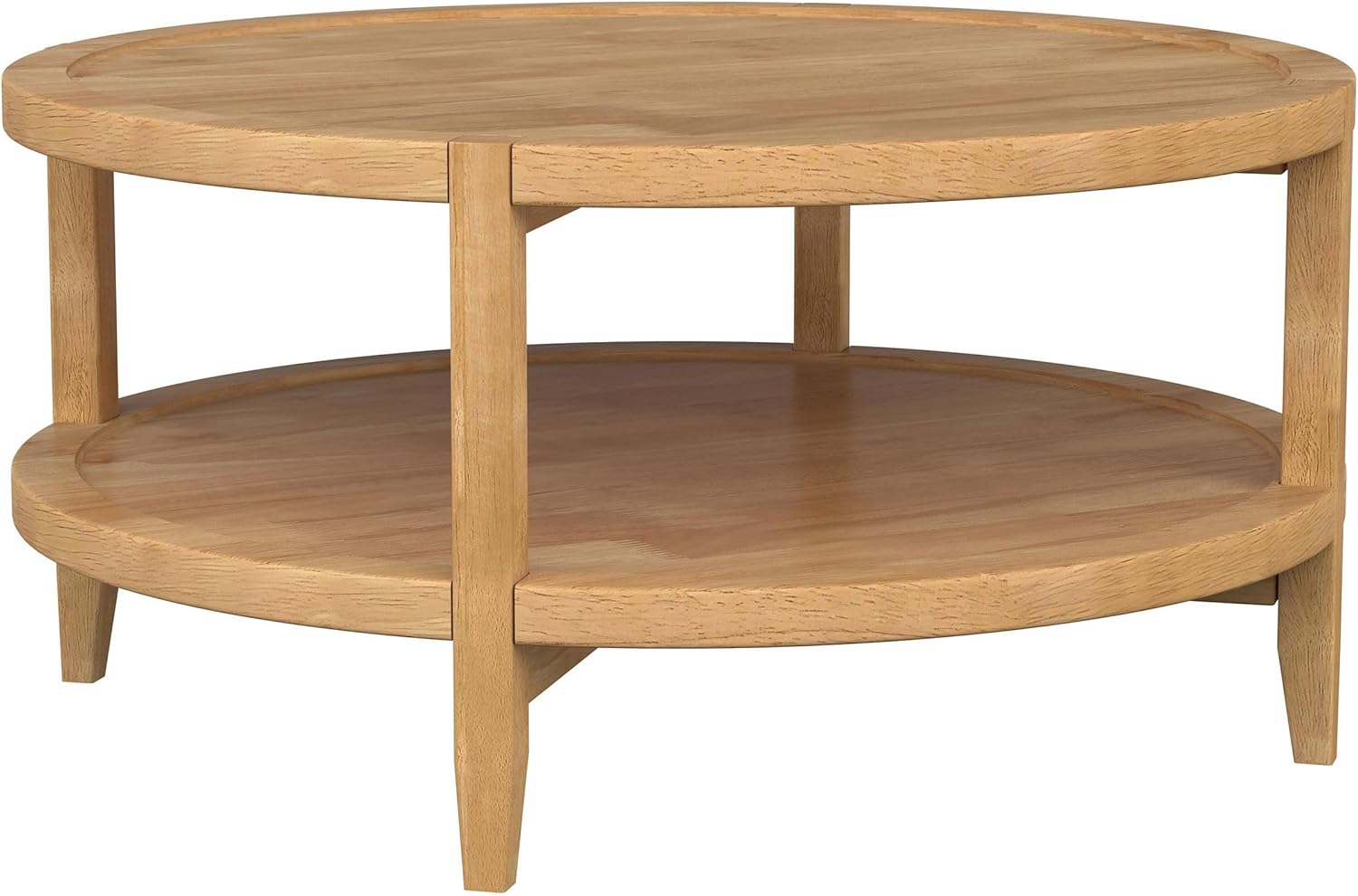 Amazon.com: Coaster Home Furnishings - Camillo - Wood - Round Coffee ...