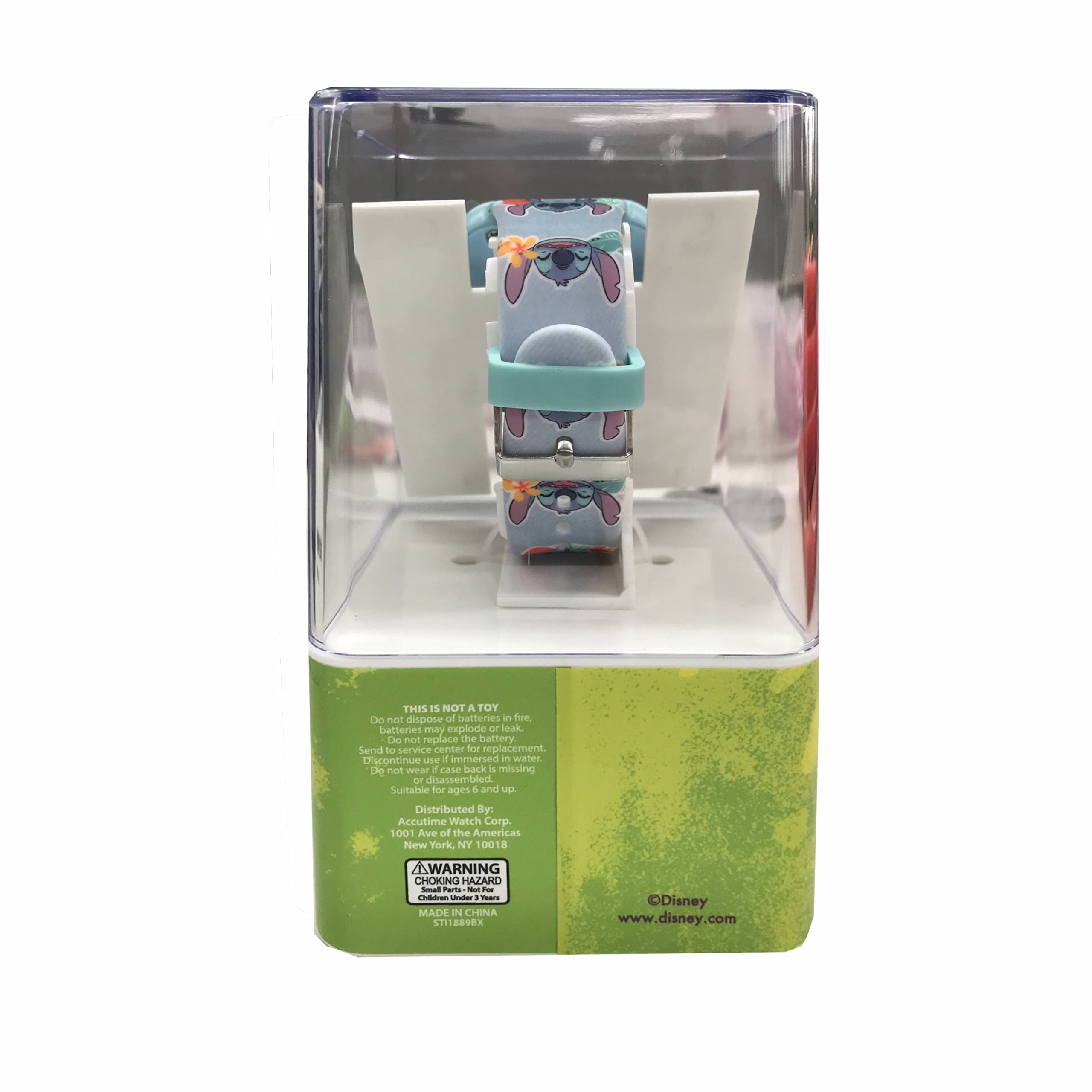 Snapklik.com : Accutime Kids Disney Lilo & Stitch Blue Educational ...