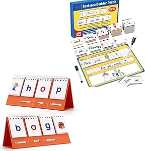 Amazon.com: Aizweb Sentence Building,CVC Word Builder,Phonics Games ...