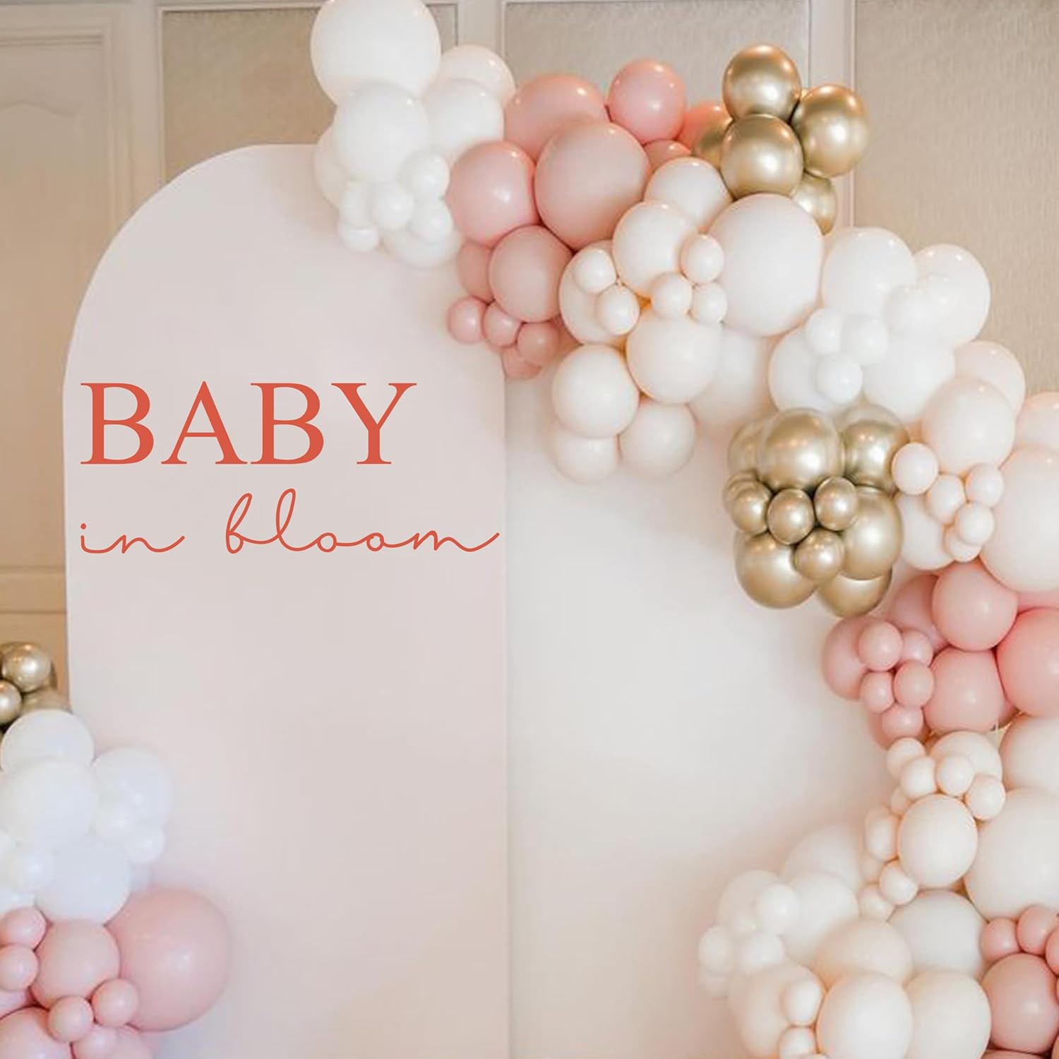 Amazon.com: ZAIBIANHAO Baby in Bloom Baby Shower Decorations for ...
