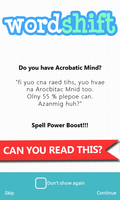 Word Shift - App on Amazon Appstore