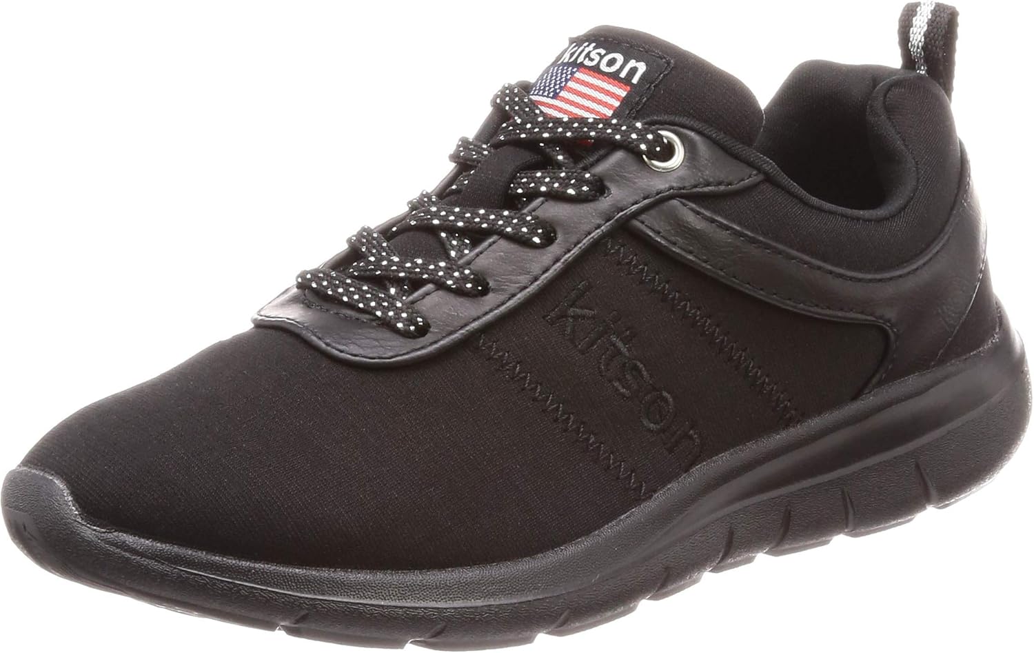 Amazon.com | kitson(キットソン) Women's Sneakers, Black, 22.5 cm 3E ...