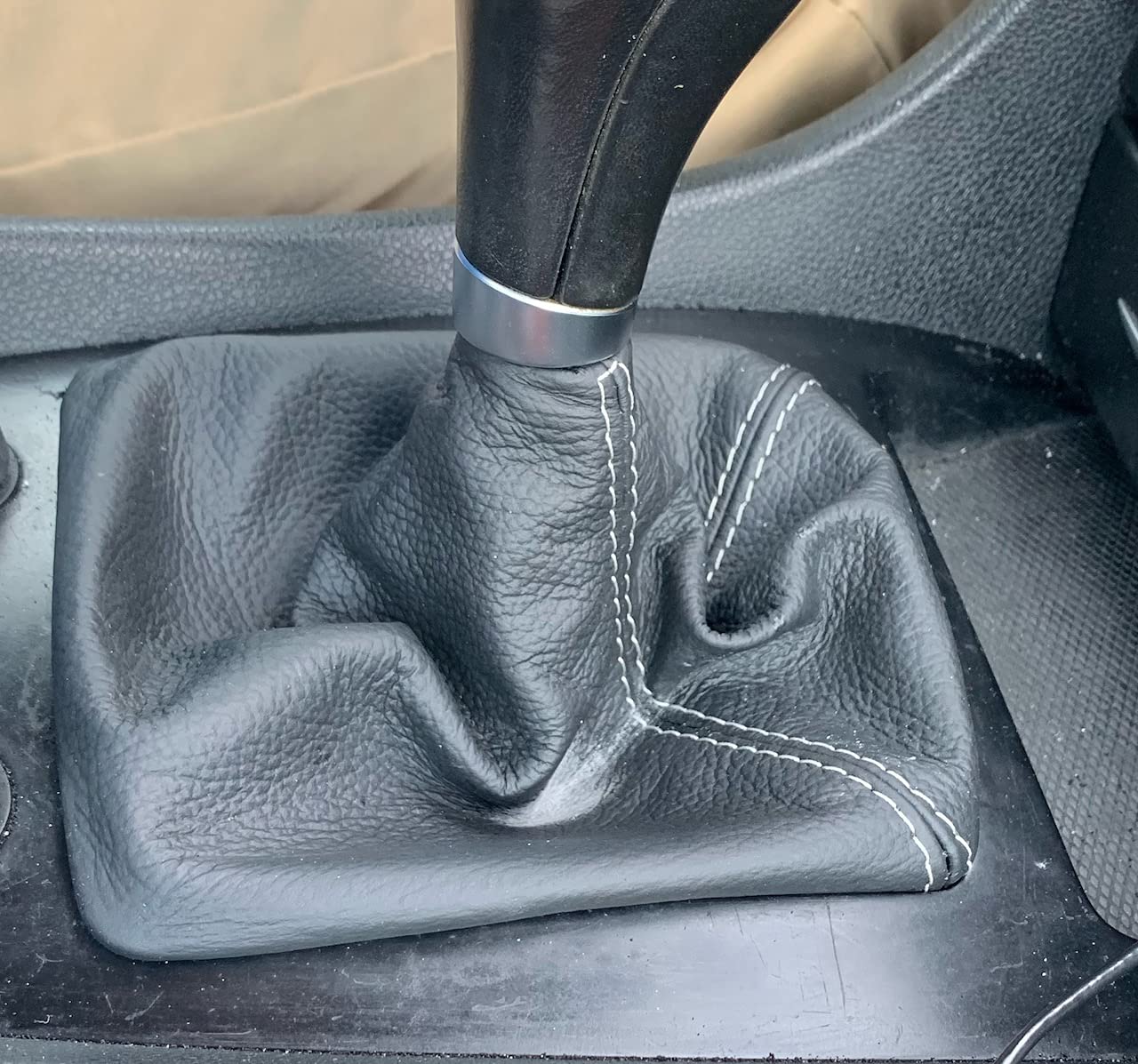 Italian Leather Shift Boot RedlineGoods Custom Shift Boot For Mercedes ...