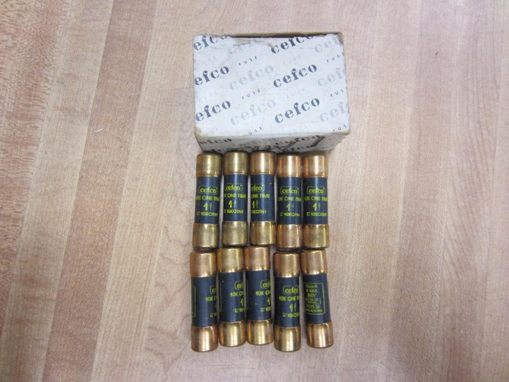 Cefco 10KOTN1 One-Time Fuse (Pack of 10) - Amazon.com