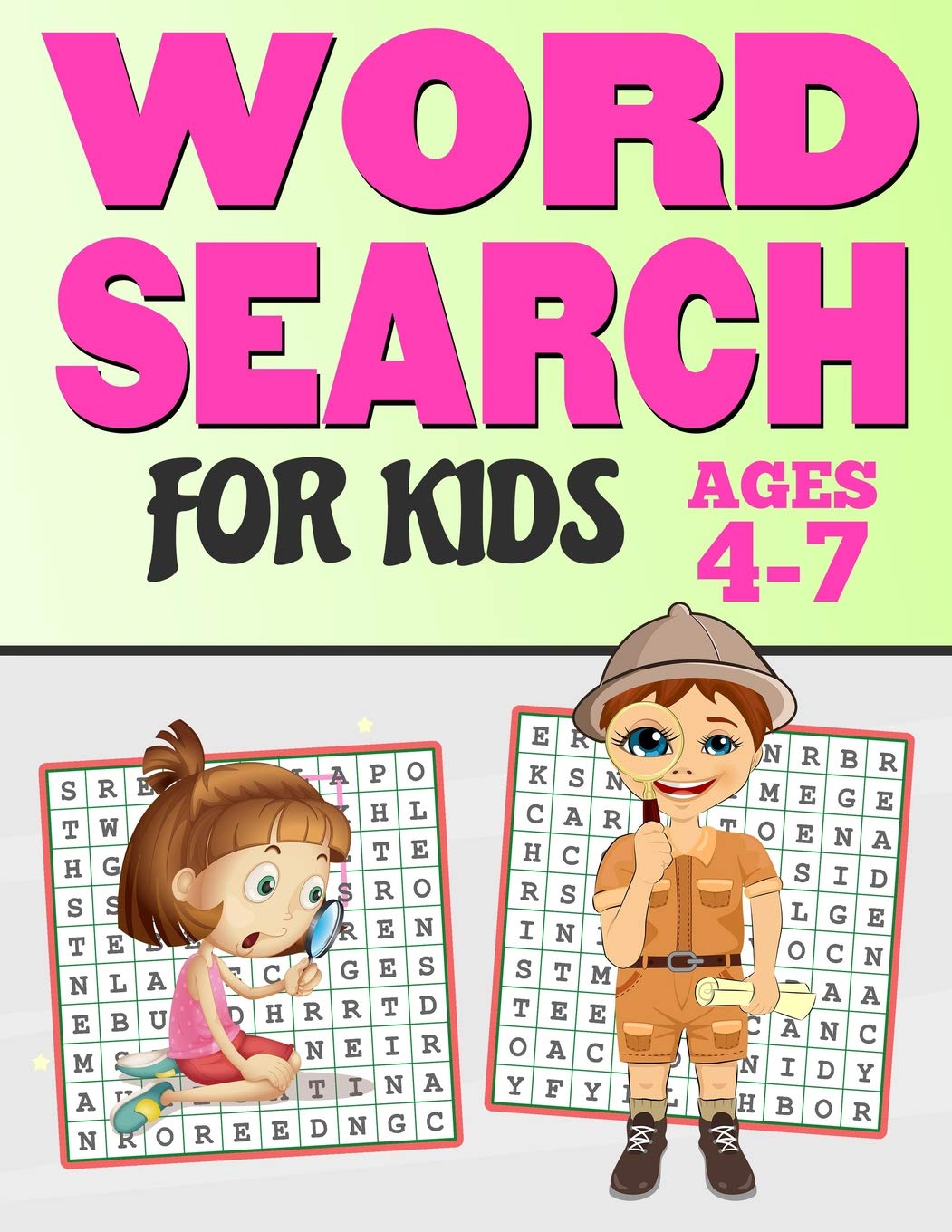 Amazon.com: Word Search for Kids Ages 4-7: 65 Fun and Easy Word Search ...