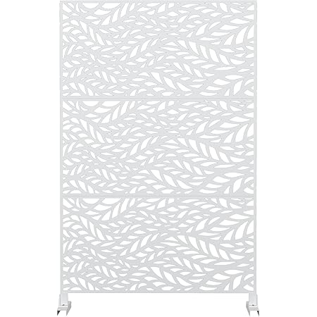 Amazon.com : Outdoor Patio Privacy Screen, Privacy Screen with Stand ...
