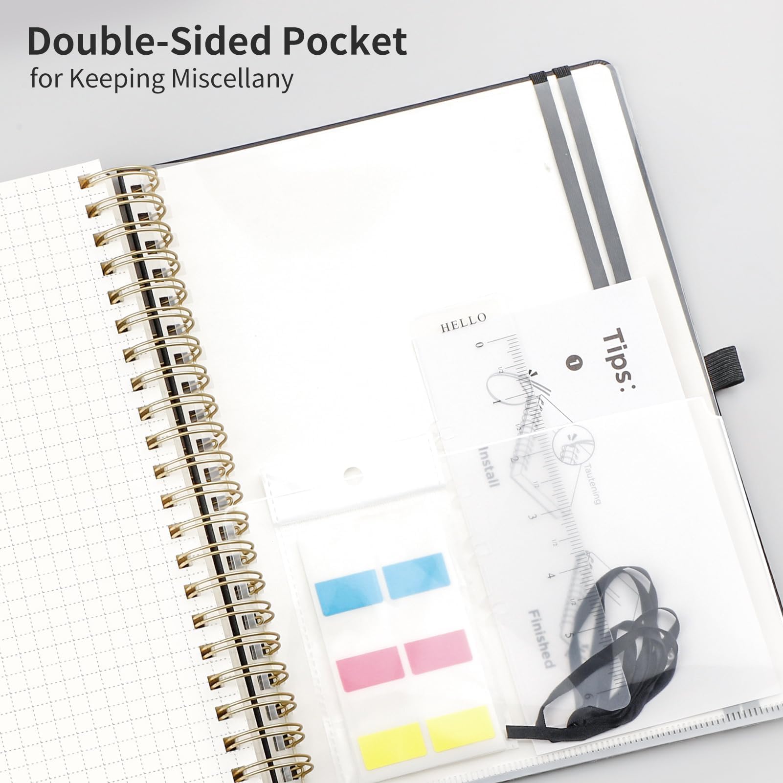 Snapklik.com : Spiral Graph Paper Notebook - 300 Pages, 100 GSM Thick ...