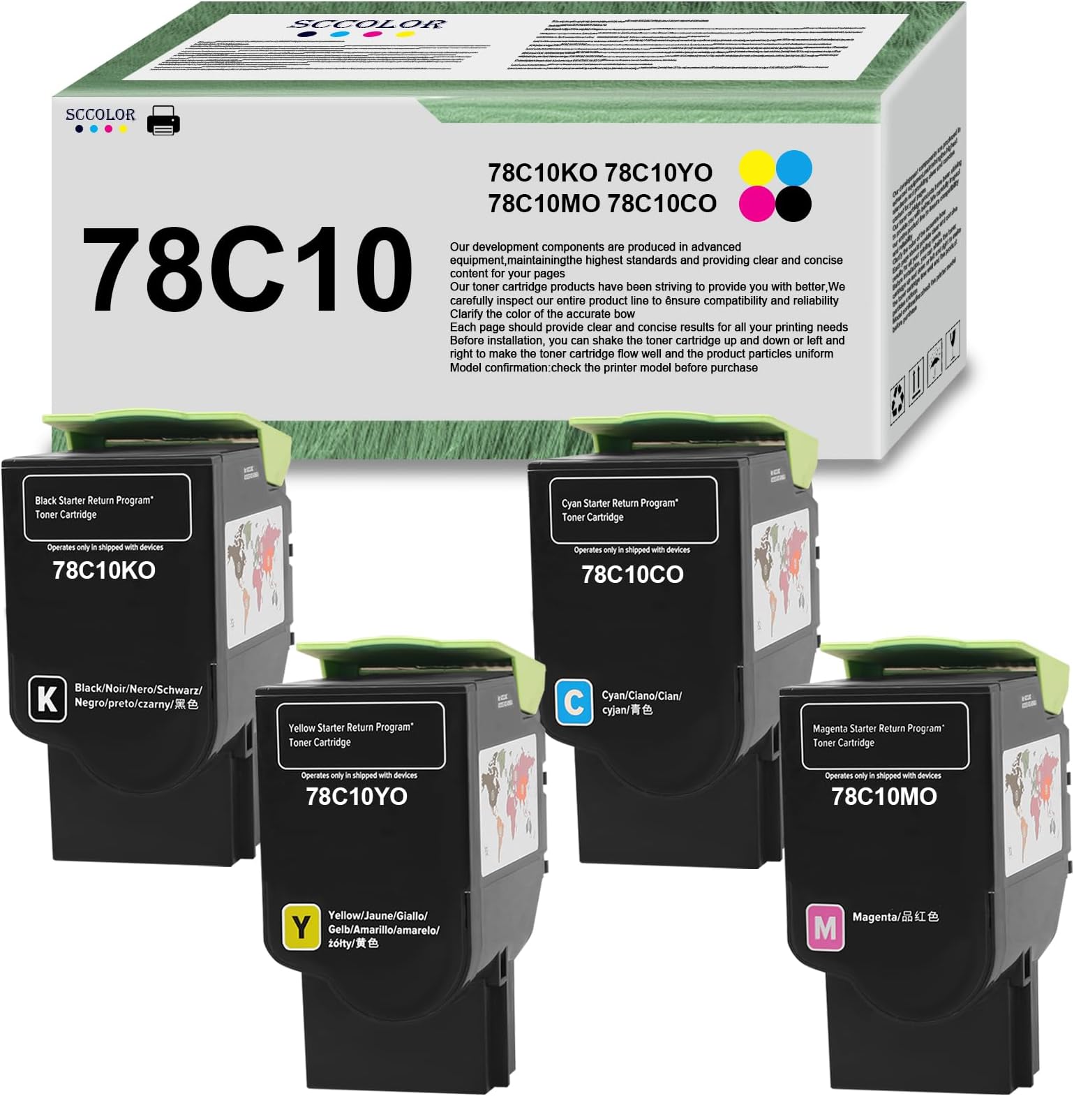 Amazon.com: Lexmark C4342, C4352, CS730, CS735, CS730, CX735, XC4342 ...
