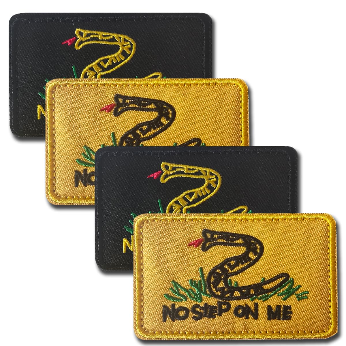 Amazon.com: ZESION 4PCS No Step on Snek Patches Set, Tactical Morale ...