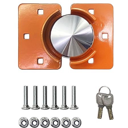 X-AVION Master Lock Hasp, Van Lock Heavy-Duty High Security Hasp Hidden ...