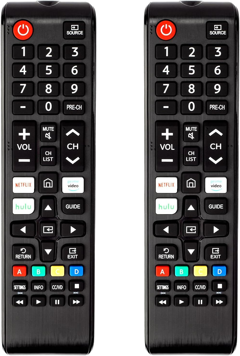 Amazon.com: 2 Packs Universal Remote for Samsung Smart TV Remote ...