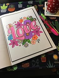 Amazon.com: Love Coloring Book: An Adult Coloring Book with Beautiful ...