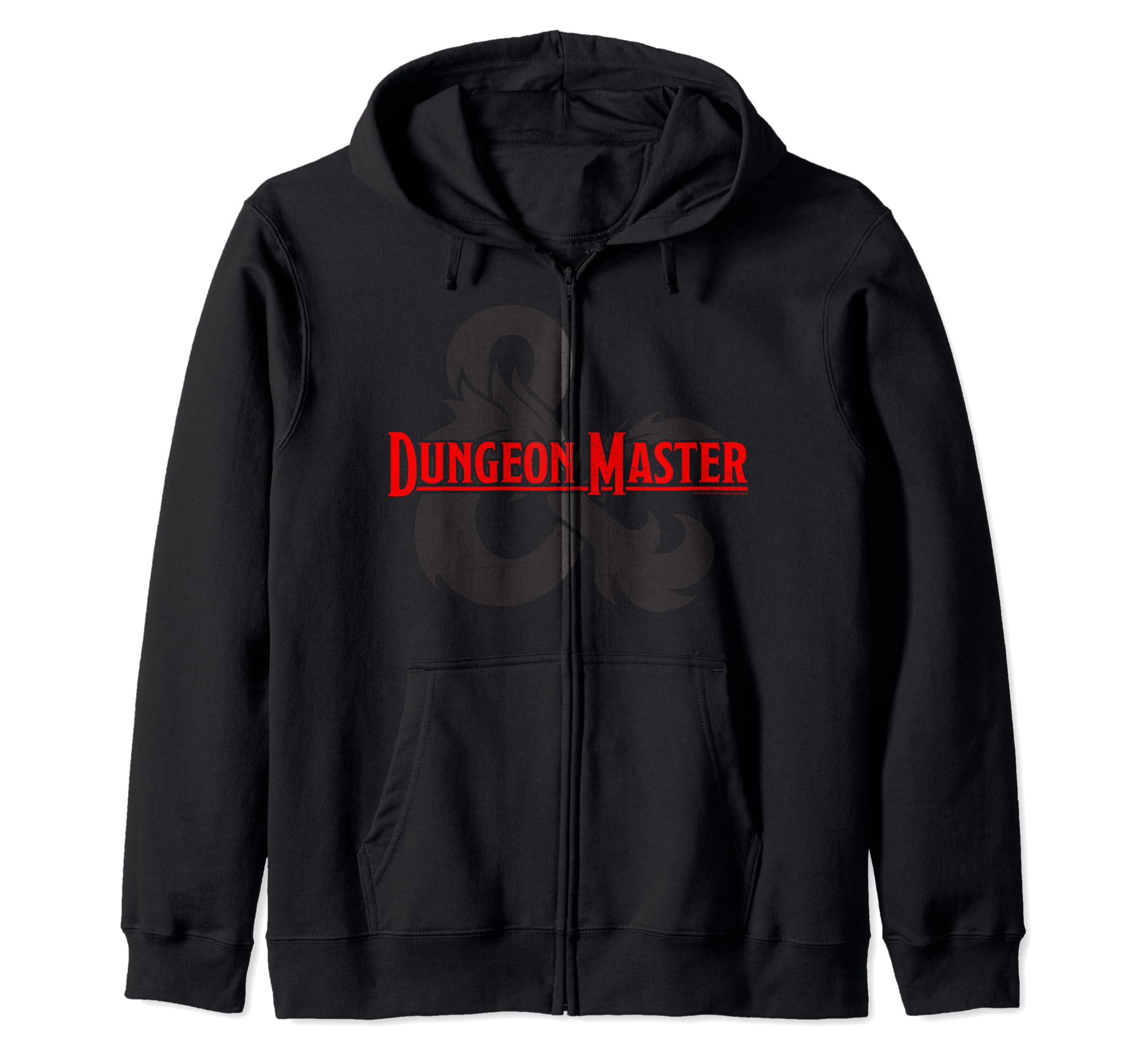 Amazon.com: Dungeons & Dragons Dungeon Master Emblem Zip Hoodie ...