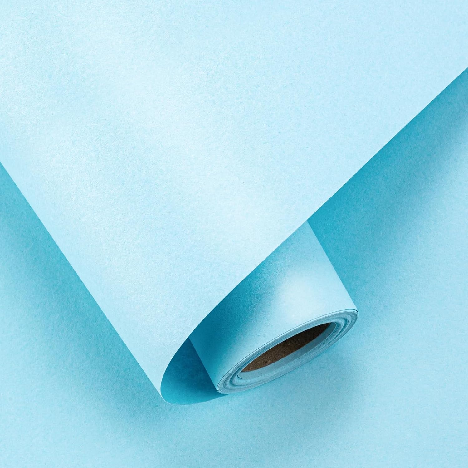 Flyhill Light Blue Gift Wrapping Paper-46.8sq.ft.ttl (17inch*32.8ft ...