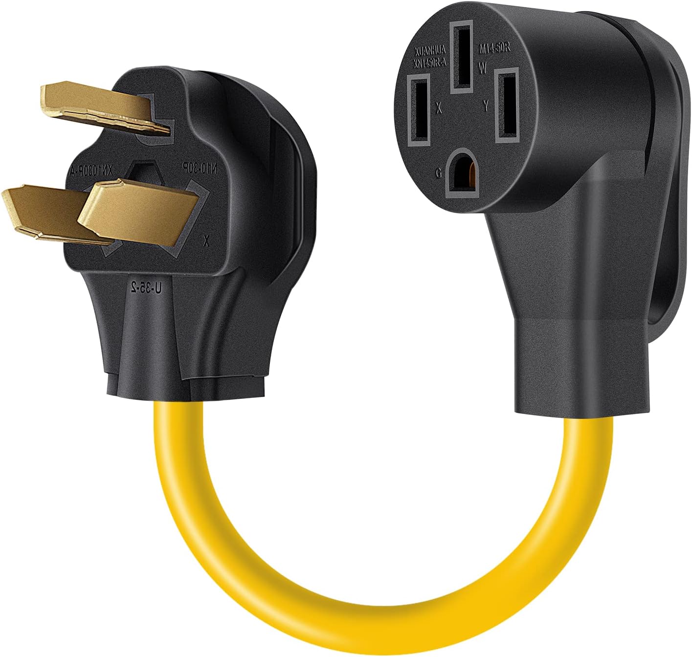 Amazon.com: ONETAK NEMA TT-30P to 14-50R 120V 30 Amp 3 Prong Male Plug ...