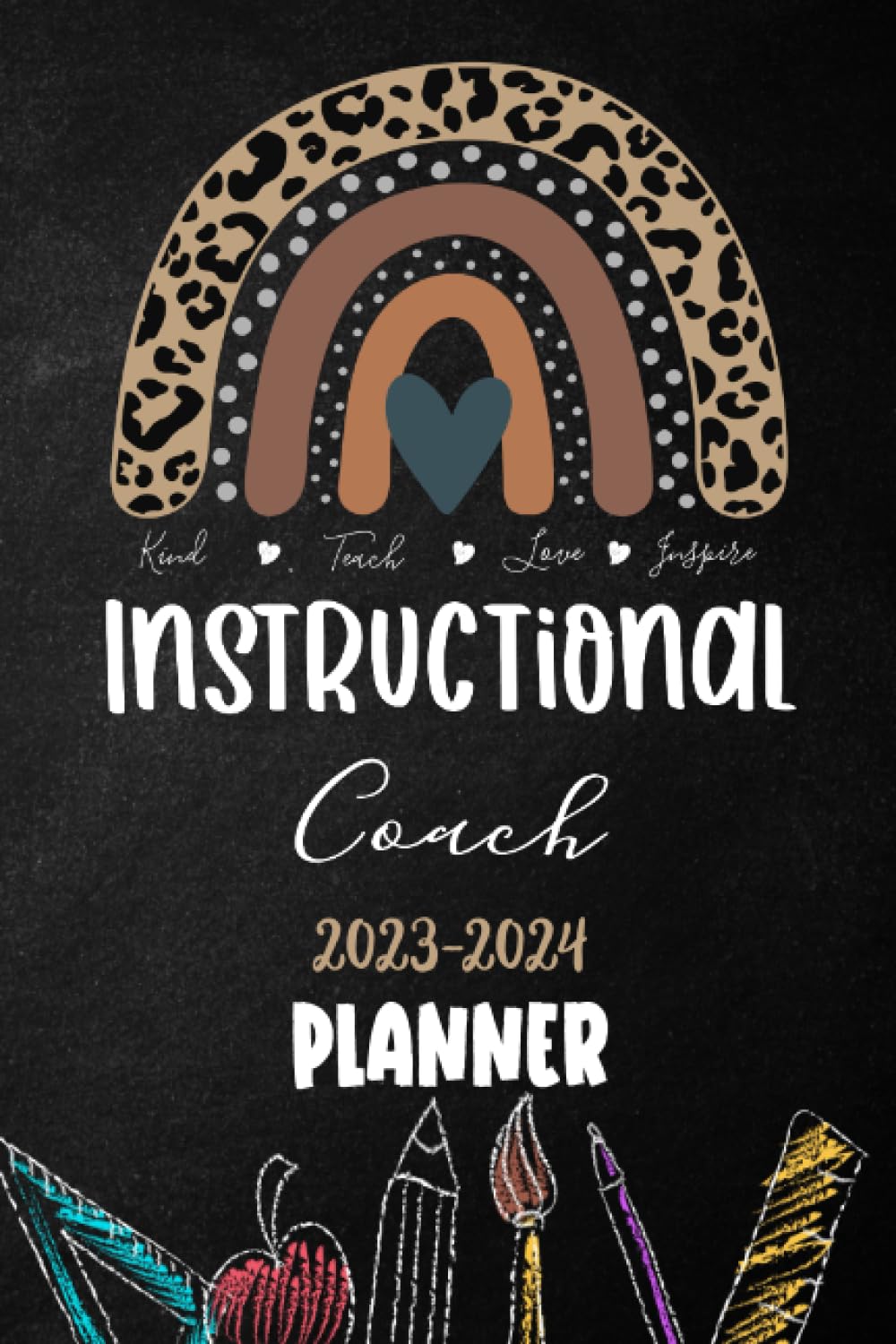 Instructional Coach 2023-2024 Planner: Monthly and Weekly Class ...