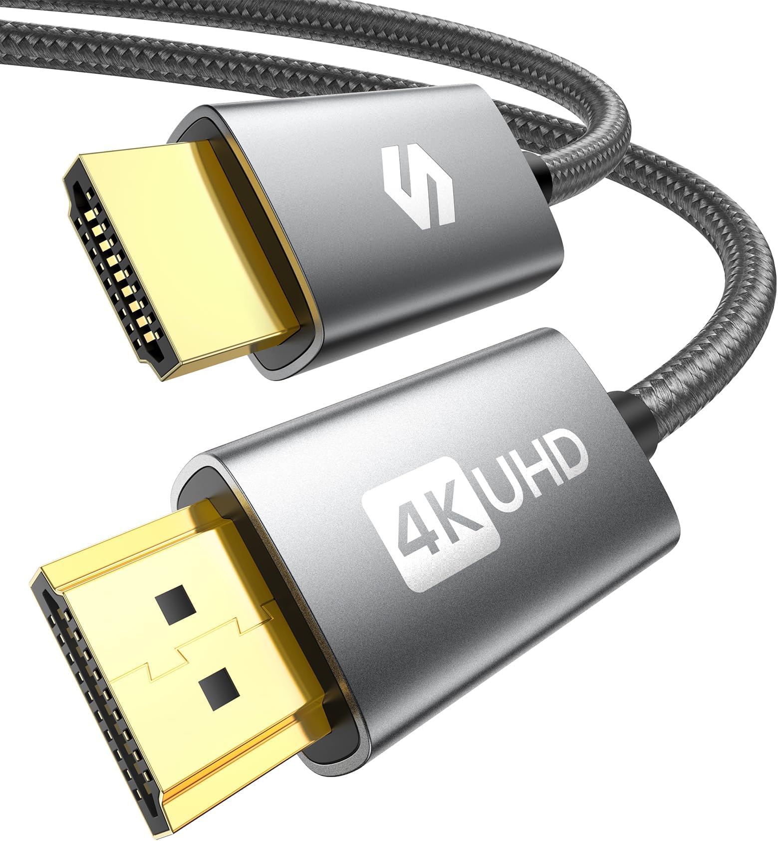 UGREEN 4K@60Hz HDMI 2.0 Cable 1M Braided Cord 18Gbps High Speed with ...