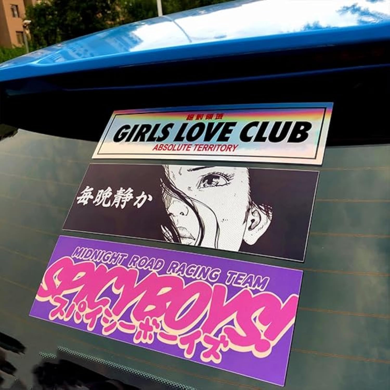 Amazon.com - Car Styling Decorate Stickers for Girls Love Club Road ...