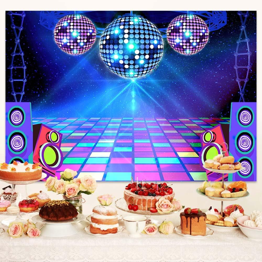 Disco Backdrop 7 x 5 ft Retro Glow Party 70s 80s 90s Australia | Ubuy