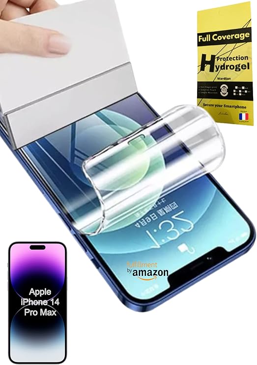 Wardsan [2 Pièces] Pour iPhone 14 Pro Max 6.7" - Films de Protection d ...