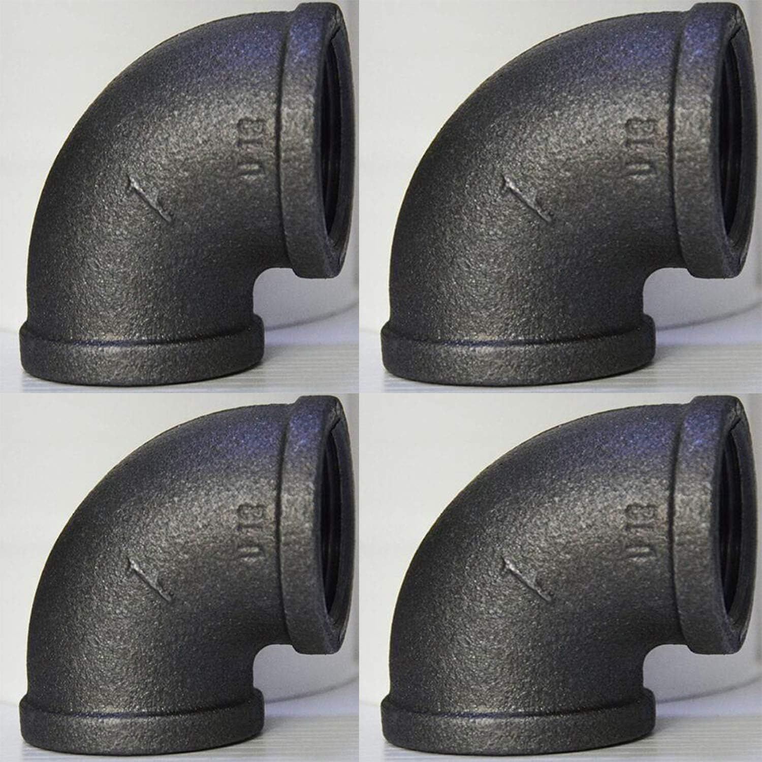 Amazon.com: Lucas shops 1" Pipe Fitting Elbow，1 Inch Elbow Pack ...