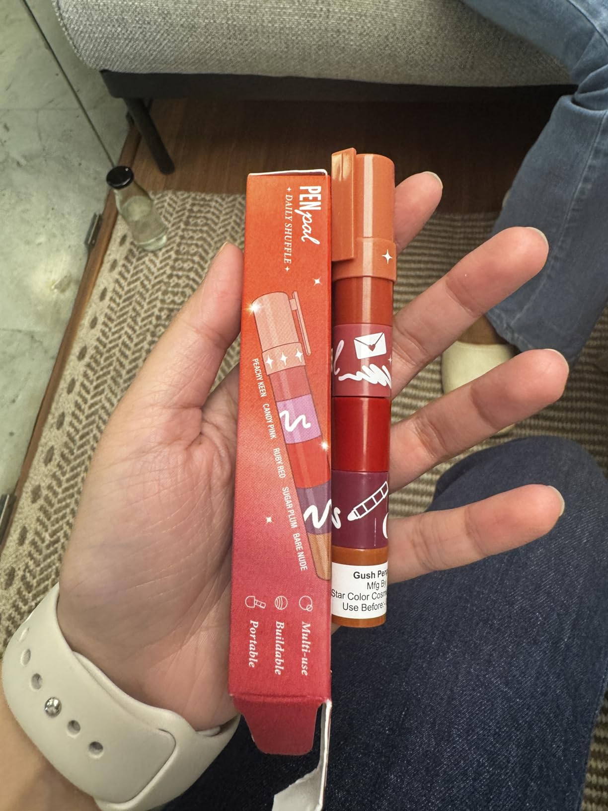 Buy Gush PenPal 5-in-1 Lipstick| Five Shades In One| Multi-use ...